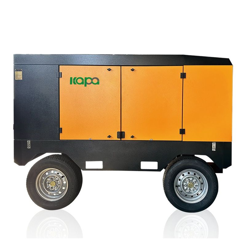 Diesel Driven Portable Screw Air-compressor